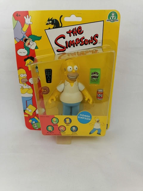 THE SIMPSONS HOMER Simpson Figure Italy (Giochi Preziosi 2002) MOC ...