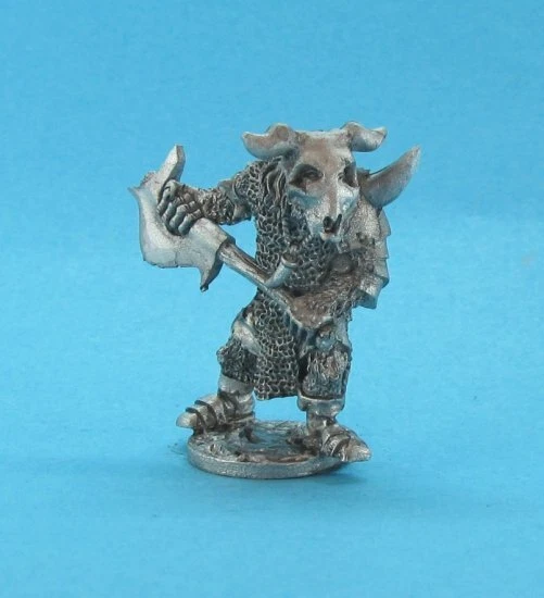 RAL PARTHA METAL Fantasy ORC GUARD wi BATTLEAXE RPG D&D Pathfinder DSA ...