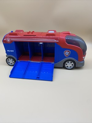 PAW PATROL MISSION Cruiser Bus RV Transporter Working No Figures £12.99 ...