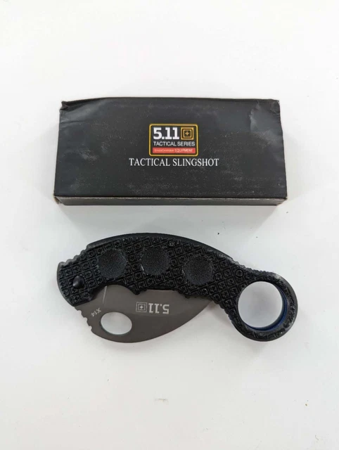 HEAVY DUTY 5.11 TARANI Tactical Slingshot karambit Knife $49.99 ...