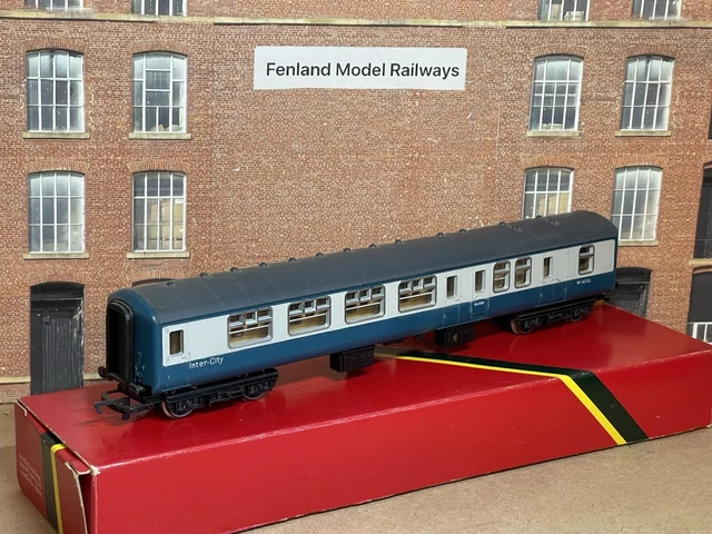 HORNBY RAILWAYS R922 Inter-City Blue And Grey MK2 Brake Coach Boxed 00 ...