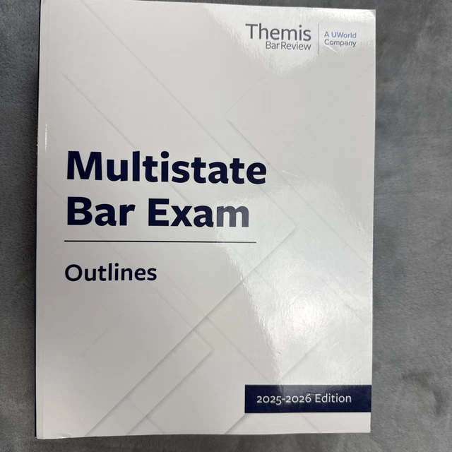 MULTISTATE BAR EXAM Outlines Themis Bar Review 2025-2026 £30.05 ...