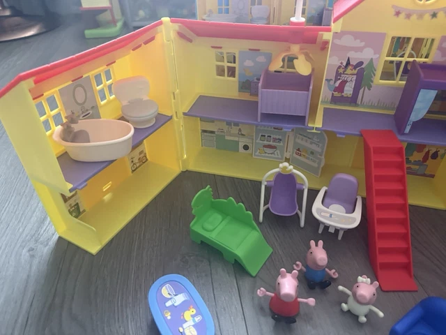 PEPPA PIG'S BIG Family House Playset with Baby Evie For Kids £26.70 ...