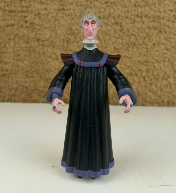 RARE DISNEY HUNCHBACK of Notre Dame FROLLO 4.75" Mattel Plastic Figure ...