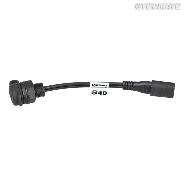 OPTIMATE CABLE, O-40S, Weatherproof Bulkhead / Panel Mount SAE Power ...