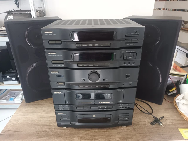 UNIVERSUM HIFI-BAUSTEIN-SET VTCF-CD 4394 mit Plattenspieler, Nachlass, Auflösung EUR 149,99 ...