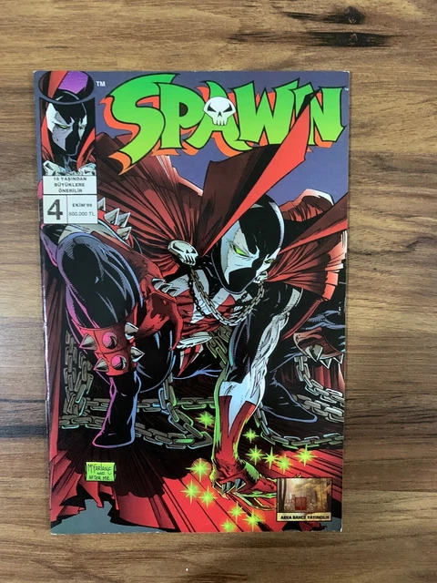 MCFARLANE SPAWN COMIC COMICS ORIGINAL TURKISH SUPERB RARE VHTF COLLECTIBLE £14.56 - PicClick UK