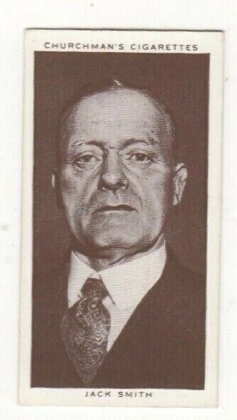 CHURCHMAN CIGARETTES. BOXING Personalities - Jack Smith, England EUR 3 ...