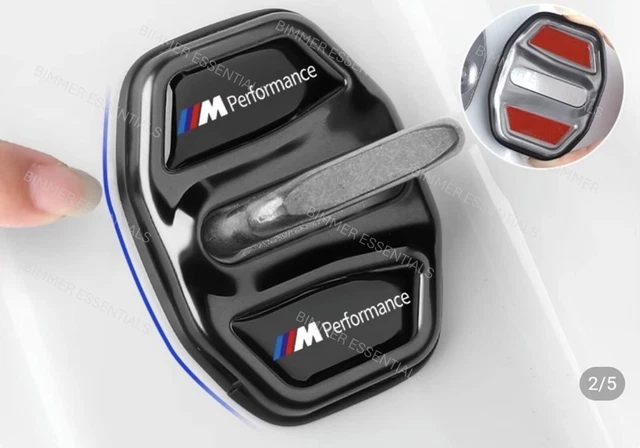 4 X M Performance Car Door Lock Cover To Fit BMW M2 M3 M4 M5 Car ...