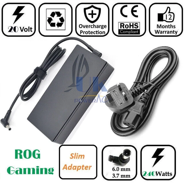 ADAPTATEUR CHARGEUR ASUS ROG Strix G15 G513QM authentique OEM 20V 12A ...