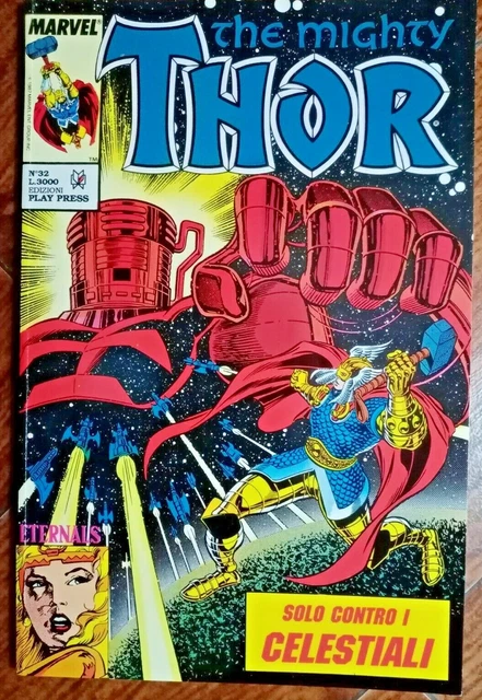 R@RO FUMETTO MARVEL-THE Mighty Thor,Prima Serie-N.32-New/Edicola/Perfec ...