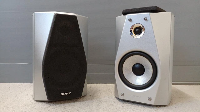 SONY SS-HA3 BOOKSHELF Speaker Pair Hi-Res Audio Compact Stereo Japan ...
