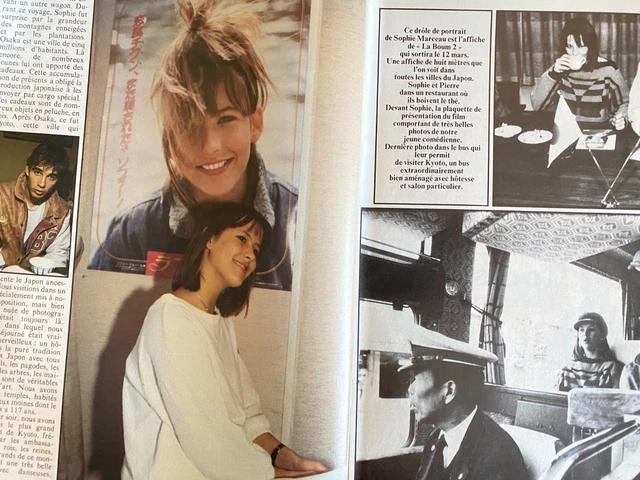 CLIPPING - COUPURE DE PRESSE ☆ SOPHIE MARCEAU AU JAPON ☆ Février 1983 ...