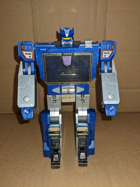 TRANSFORMERS G1 SOUNDWAVE Figure Decepticon Vintage Original 1980s ...