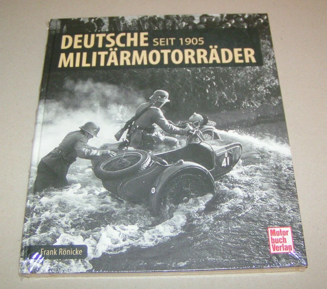 GERMAN MILITARY MOTORCYCLES Since 1905 - BMW DKW Puch NSU Mz Hercules ...