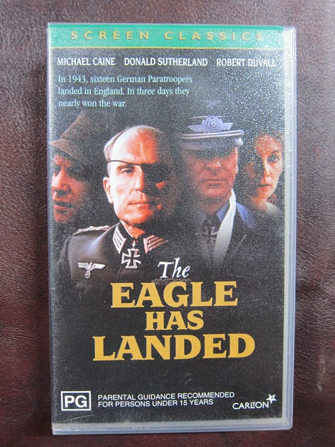 THE EAGLE HAS Landed VHS Video Tape - Michael Caine & Donald Sutherland Movie $13.40 - PicClick AU