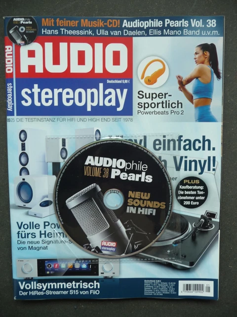 AUDIOSTEREOPLAY 2025-05, MAI 2025, mit CD AUDIOphile Pearls Vol. 38 ...