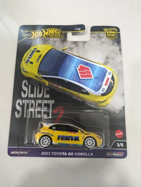 HOT WHEELS SLIDE Street 2023 Toyota GR Corolla EUR 21,83 - PicClick FR