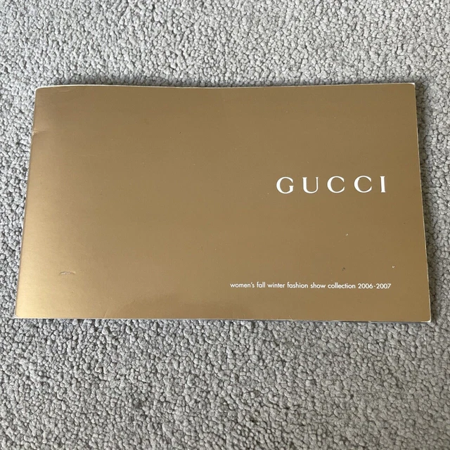 GUCCI WOMENS FALL Winter Fashion Show Collection 2006-2007 Photobook ...