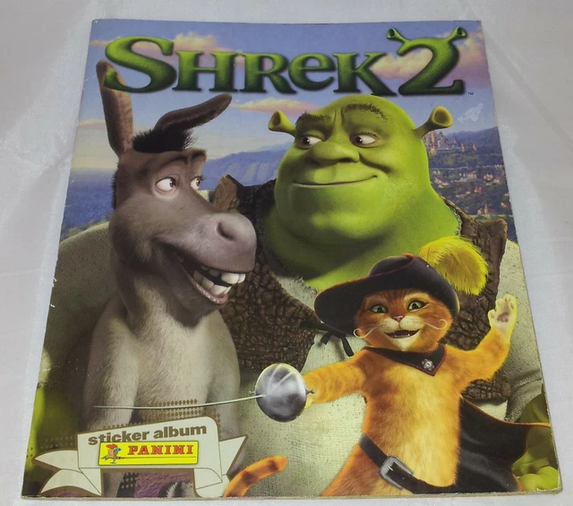 SHREK 2 : Panini Sticker album From 2004 : 100% Complete £59.99 ...