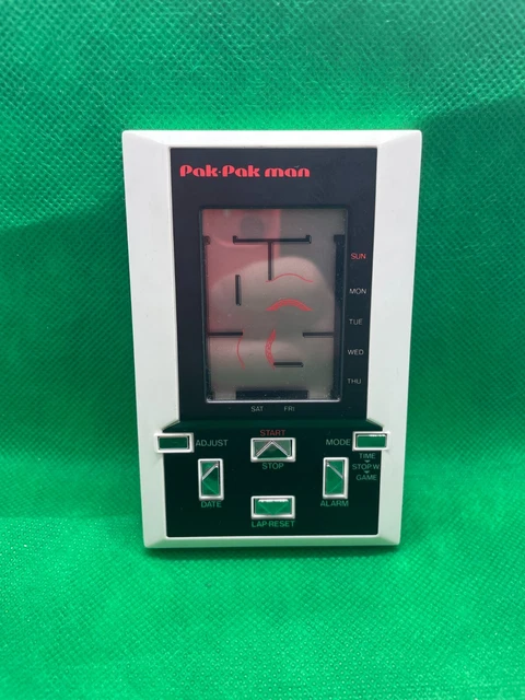 PAK-PAK MAN BY Unimex LCD Game With Stop Watch (Game made by Epoch) EUR ...