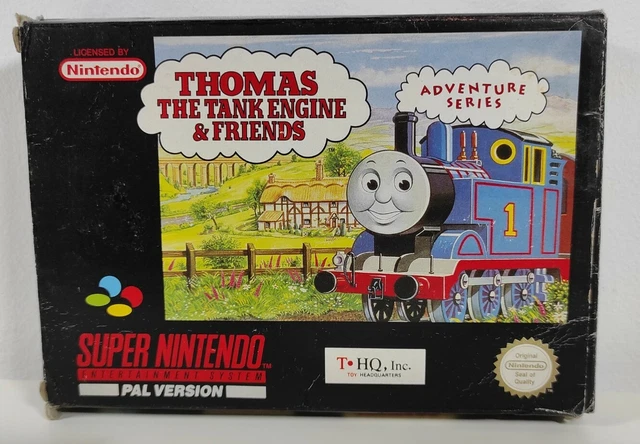 THOMAS THE TANK Engine & Friends Super Nintendo SNES Game PAL UKV ...