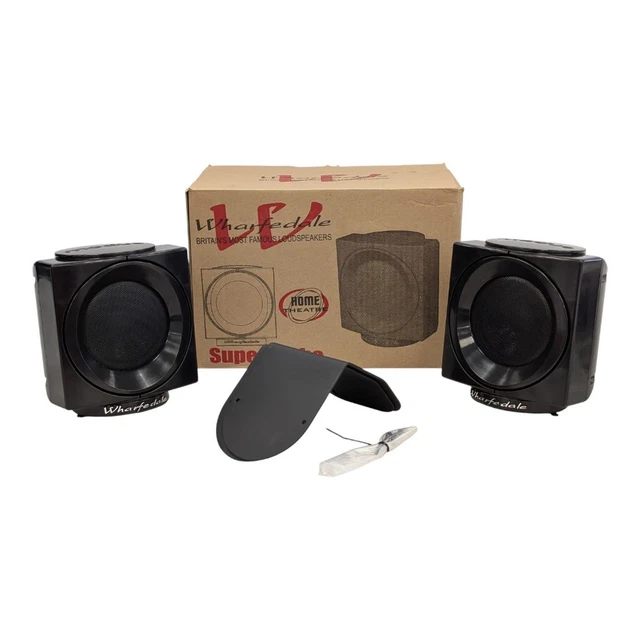 WHARFEDALE MODUS SUPER Cube Black Surround Sound Speakers Wired Compact - Z05 £28.00 - PicClick UK