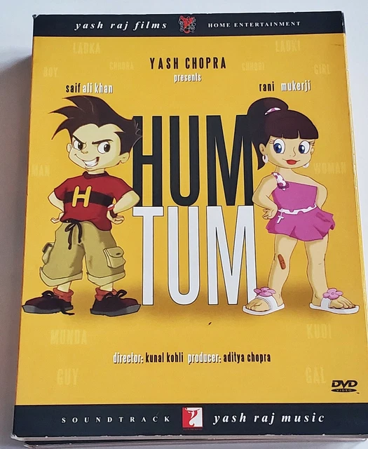 HUM TUM - DVD BOLLYWOOD ORIGINAL NEUF - avec étui EUR 4,42 - PicClick FR