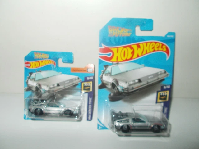 HOT WHEELS BACK To The Future Time Machine (Hover Mode) X2 2019 Screen ...