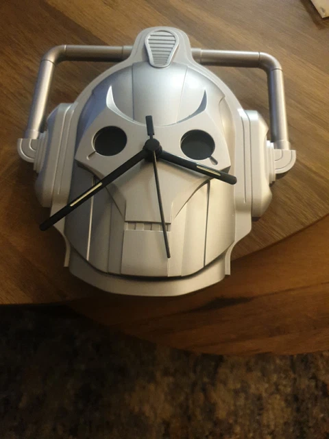 DOCTOR WHO CYBERMAN Wall Clock (Wesco) Rare £16.15 - PicClick UK