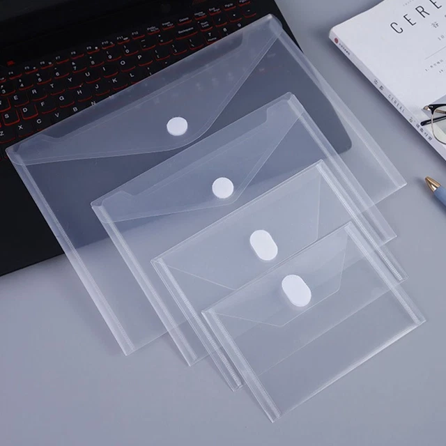 WATERPROOF FILE FOLDER A4/A5/A7/A8 Document Folder Card Paper File ...