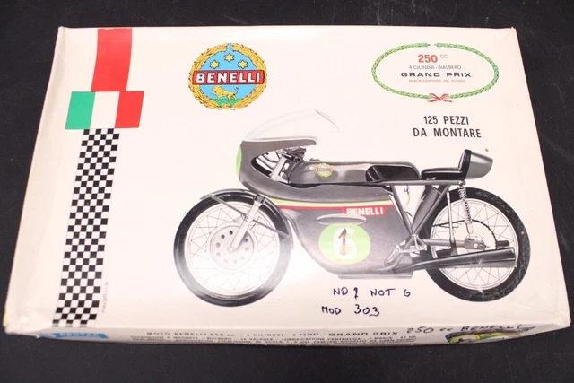PROTAR MOTO BENELLI Grand Prix 250 Mod 303 Scale 1:9 Motorcycle MODEL ...