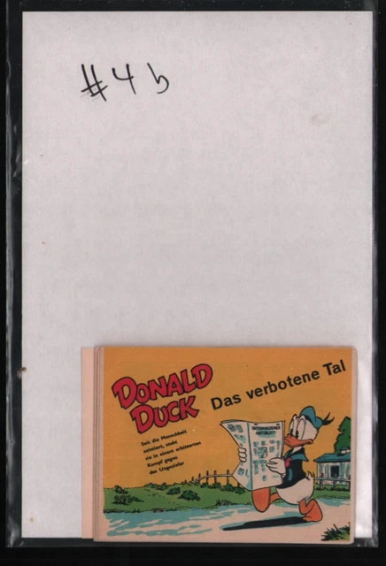 MICKY MAUS-BEILAGEN (EHAPA, 1959-1966) (4) Donald Duck - Das verbotene ...