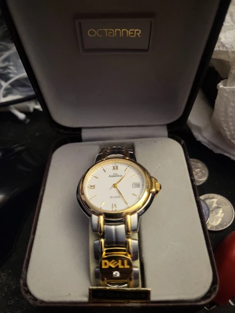 OROLOGIO OC TANNER America Dell Anniversary con emblema oro 24k e ...