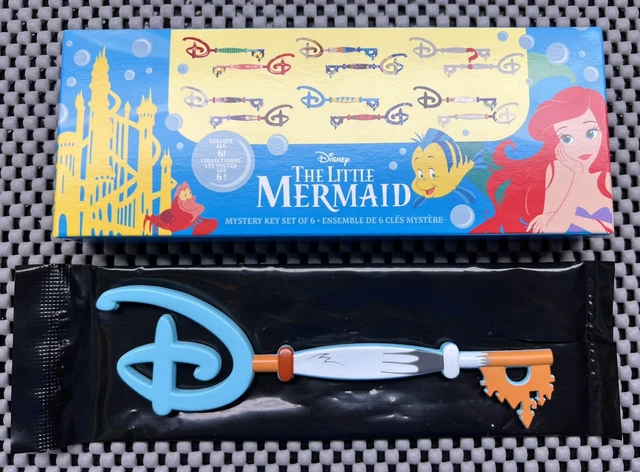 DISNEY THE LITTLE Mermaid Mystery Collectible Key - Scuttle New £10.32 ...