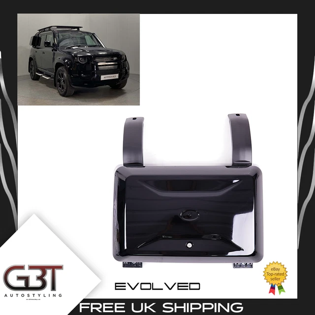 FOR LAND ROVER Defender 2020+ Side Box Gloss Black Mounted 90+110 L663 ...