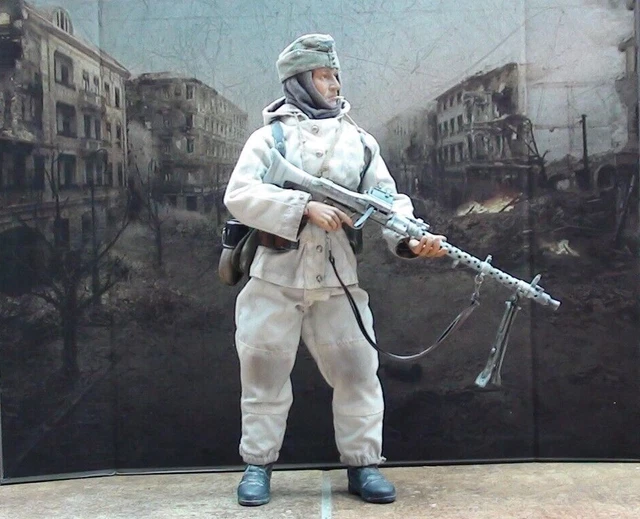 1/6TH SCALE DRAGON Action Figures Wehrmacht MG34 Gunner, Eastern Front ...