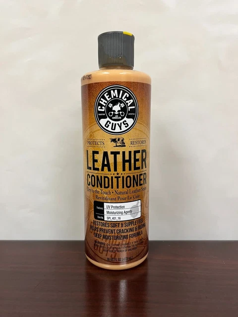 CHEMICAL GUYS LEATHER Conditioner Liquid 16oz $16.49 - PicClick