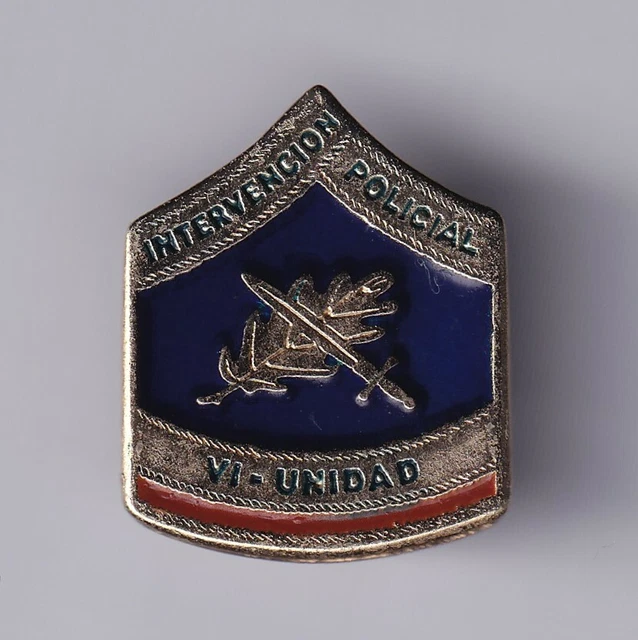RARE PINS PIN'S .. Police Unit Swat Intervention Unidad Vi Policia ...