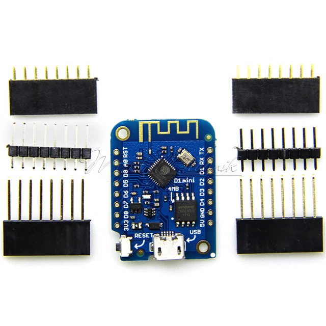 WEMOS D1 MINI ESP8266 4MB V3.0.0-WIFI Internet of Things Based ...