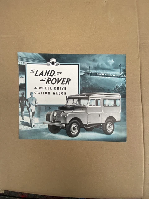 LAND ROVER, SERIES 1 One. Original Station Wagon Sales Brochure £95.00 ...
