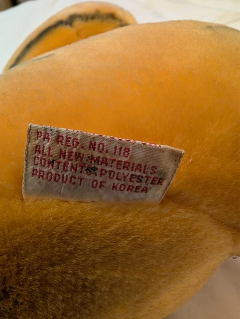 VINTAGE GARFIELD PLUSH Pooky soft toy 12 inch 1981 rare dakin see £32. ...