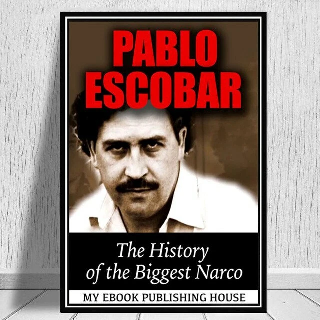 TOILE TABLEAUX PABLO Escobar 50x70 cm EUR 34,99 - PicClick FR
