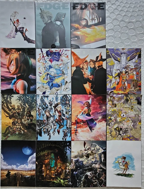 FINAL FANTASY 30TH Anniversary Special Edition Edge Magazine - Complete ...