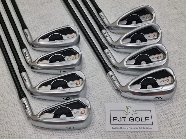 PING G400 IRON Set * 5-PW+UW+SW * White Dot * Alta CB Senior Graphite Flex +0.5" £419.00 ...