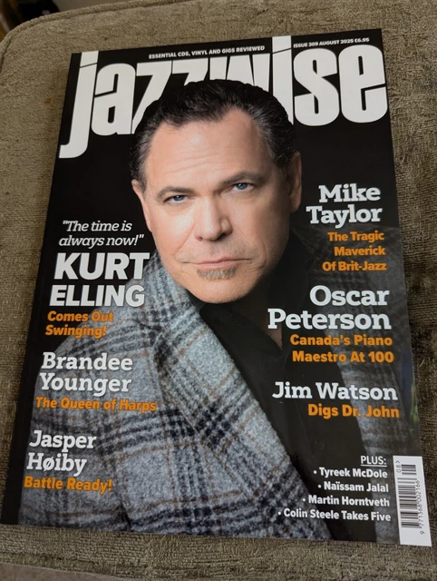 JAZZWISE MAGAZINE AUGUST 2025 Kurt Eling Like New £8.10 - PicClick UK
