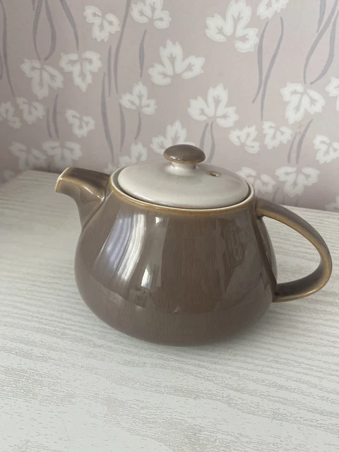 DENBY TRUFFLE SMALL Individual Teapot 1 Pint 200 Years Of Denby Limited ...
