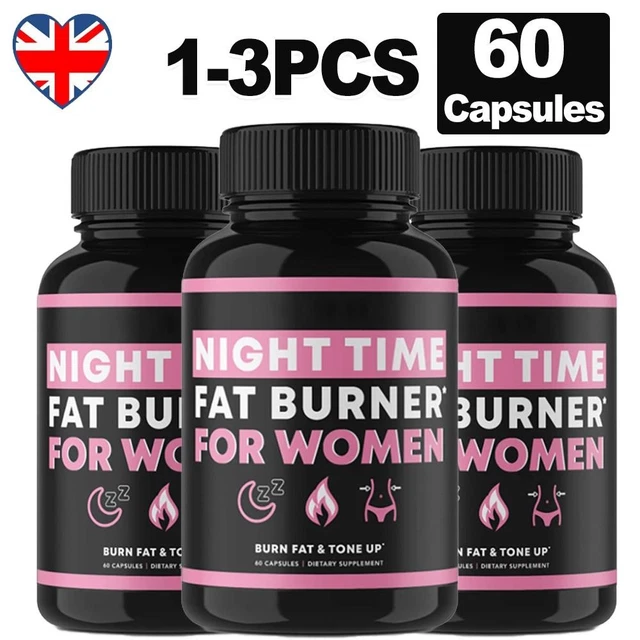 1-3X WEIGHT LOSS Night Time Fat Burner Supplement for Women £7.99 ...