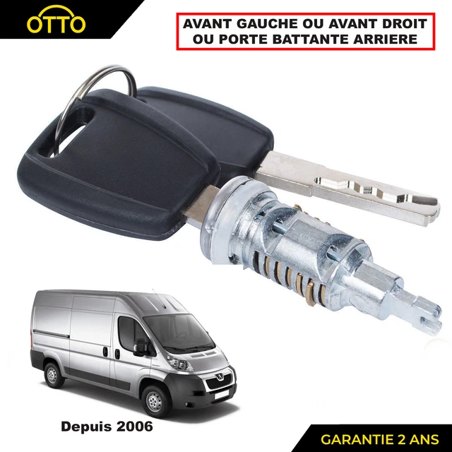 CILINDRO SERRATURA PORTA Con Chiave per Fiat Ducato Da 2006 Idem ...