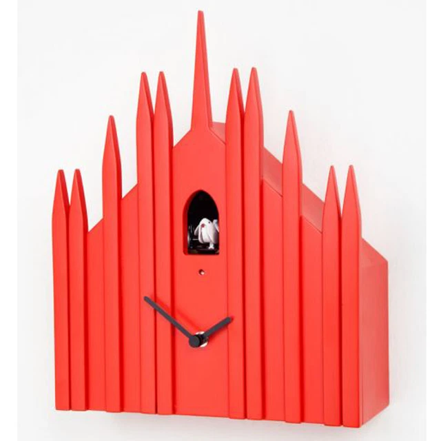 DUOMO RED WALL and desk Cuckoo Clock Domeniconi italian brand £225.00 ...